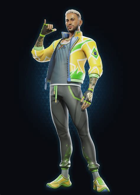 Neymar Pose 3d On Behance