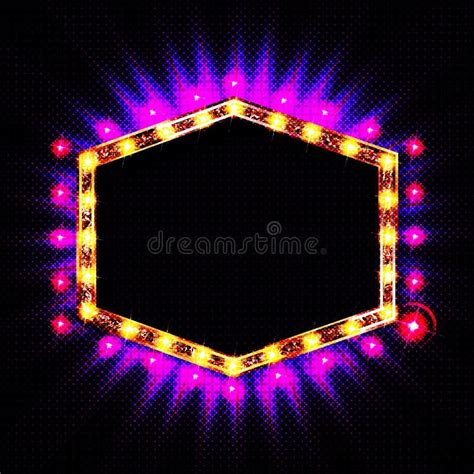 Retro Light Sign Stock Vector Illustration Of Symbol 275402050