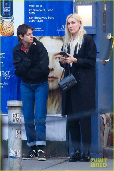 Kristen Stewart And Fiancee Dylan Meyer Step Out For Early Dinner In Nyc