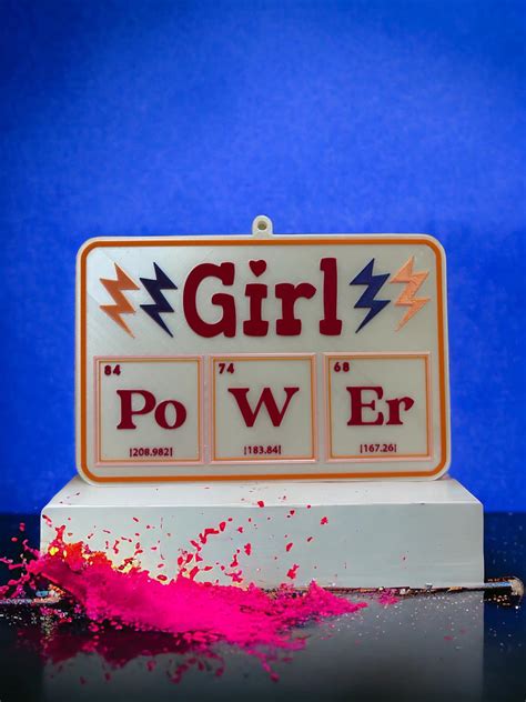 3mf File Girl Power 👧 ・model To Download And 3d Print・cults
