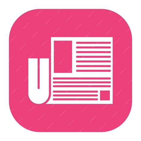 Premium Vector Newspaper Vector Illustration