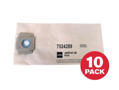 Taski Aero 815 Paper Filter Bags 10pack Purefilters