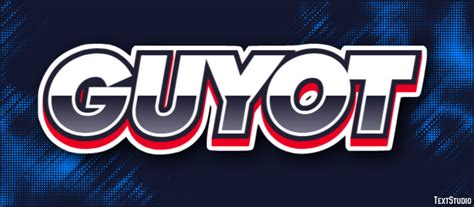 Guyot Text Effect And Logo Design Name