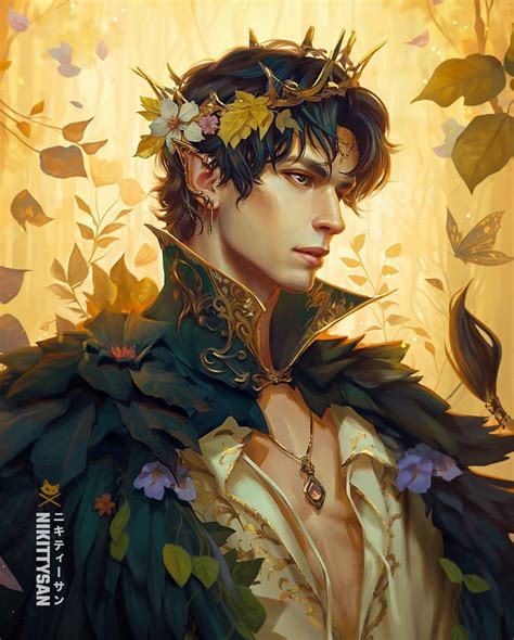 Cardan Greenbriar Prince Cardan Fanart Cardan Art Forest King Fanart