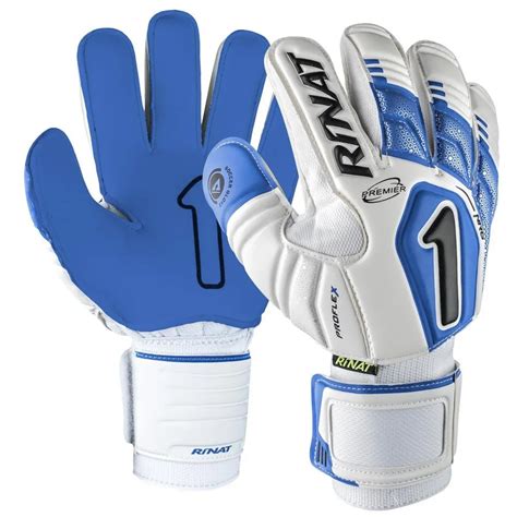 Rinat Uno Premier Nrg Semi Goalkeeper Gloves Blue Goalinn