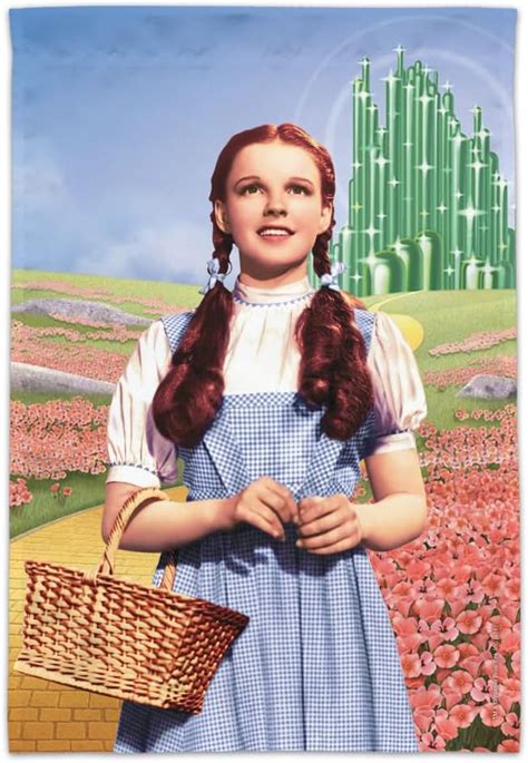 Wizard Of Oz Dorothy Character Garden Yard Flag Patio