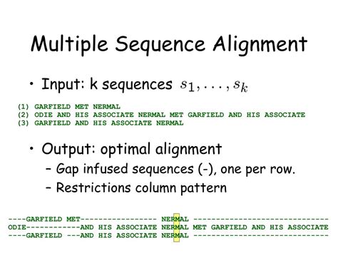 Ppt Advancements In Multiple Sequence Alignment Algorithms For Dna