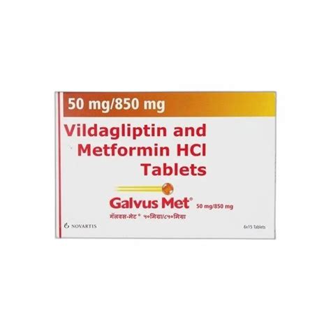 Vildagliptin Metformin Hcl Tablets 50 Mg At Rs 120 Box In New Delhi