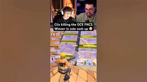 Clix Eliminated Oce Fncs Winner In Solo Cashcup🏆clix Streamer 1v1