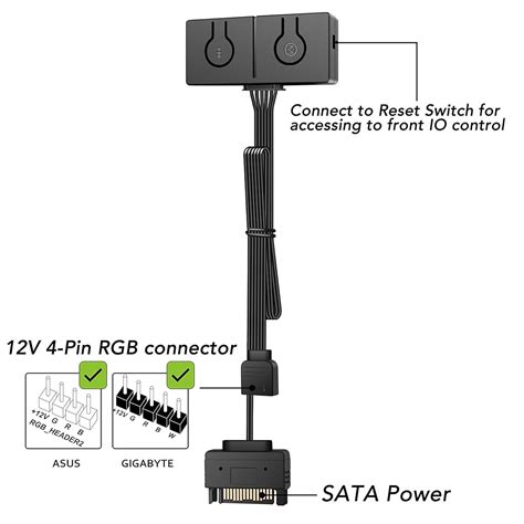 Ezdiy Fab Rgb Converter ، 12v Rgb إلى 5v Argb الكويت Ubuy