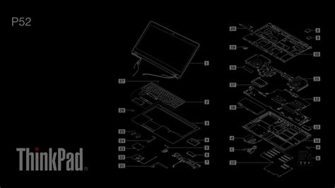 Thinkpad P52 Exploded Wallpaper Hd And Uhd Rthinkpad