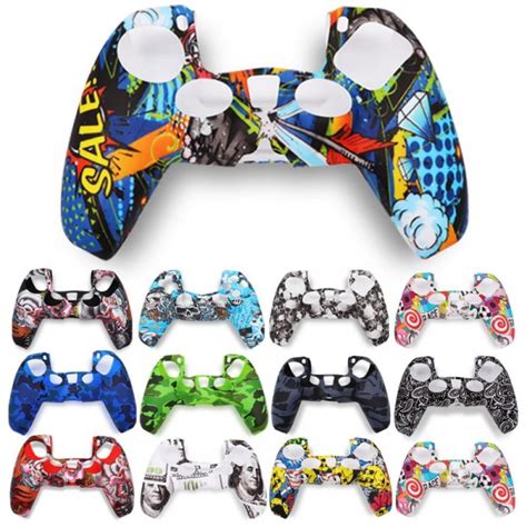 Buy For Ps5 Controller Cover Silicone Case Skin Protective Covers For Ps5 Dual Sense Controller
