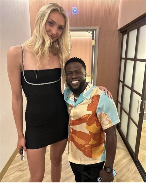 64 Cameron Brink Next To 52 Kevin Heart Images