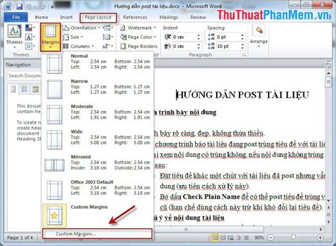 Guidelines Alignment In Word