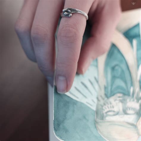 Love Diffusion Ring In Sterling Silver By H I P P I E K O A L A Etsy