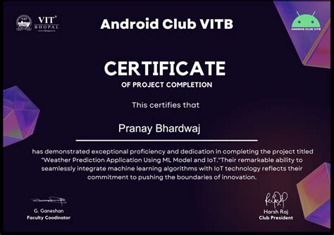 Pranay Bhardwaj On Linkedin Iot Ml Vitbhopal
