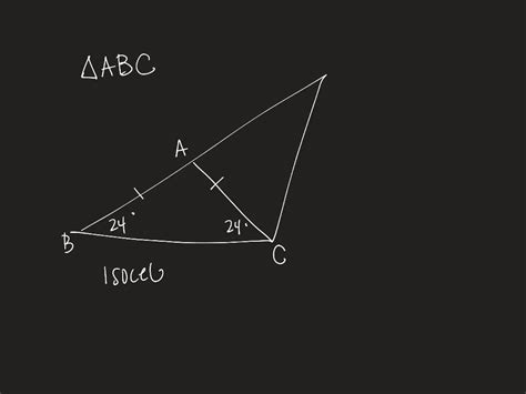 Solvedclassify Each Triangle By Its Angles And Sides Triangle A B C