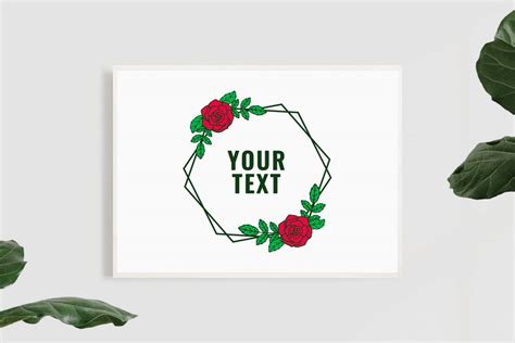 Rose Flower Colourful Frames Dreamstale