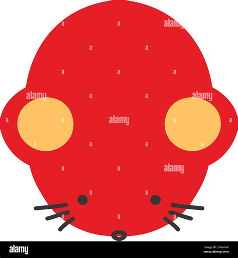 This Is A Illustration Of Cute Mouse Face Stock Vector Image And Art Alamy