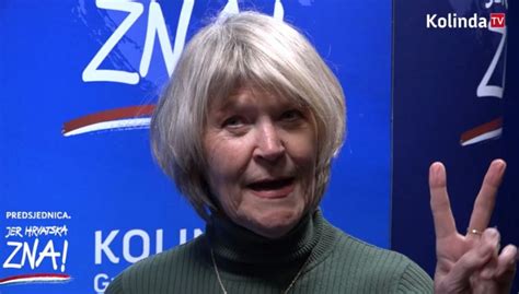 Julienne Bušić Pobjeda Za Kolindu Grabar Kitarović Kamenjar