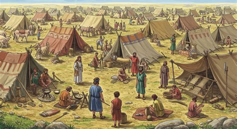 The Israelites In The Wilderness Exodus 16 Numbers 14