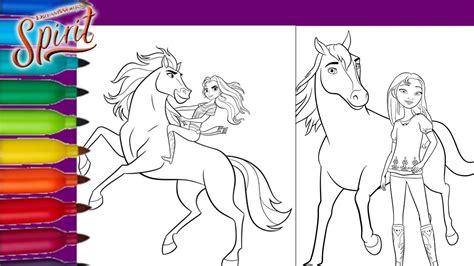 Dreamworks Spirit Coloring Pages 2025