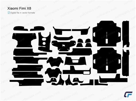 Dji Spark Cut File Template Cutfilelabs