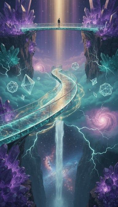 Free Cosmic Bridge Journey Image Fantasy Cosmic Bridge Download At Stockcake