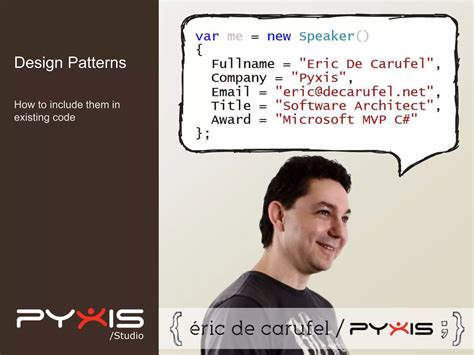 Refactoring To Design Patterns Ppt