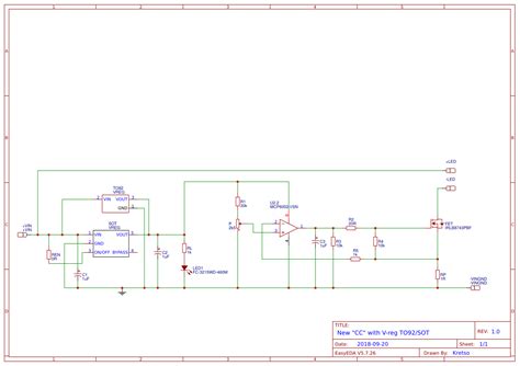 New Updated Constant Current Source EasyEDA Open Source Hardware Lab