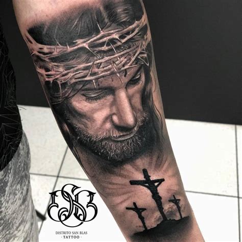 Jesus On Cross Forearm Tattoo Inspiration And Meaning