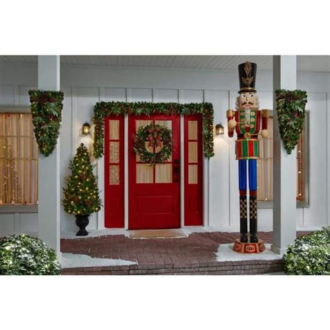 8 Ft Giant Sized Nutcracker Holiday Yard Decoration Lamouren Online