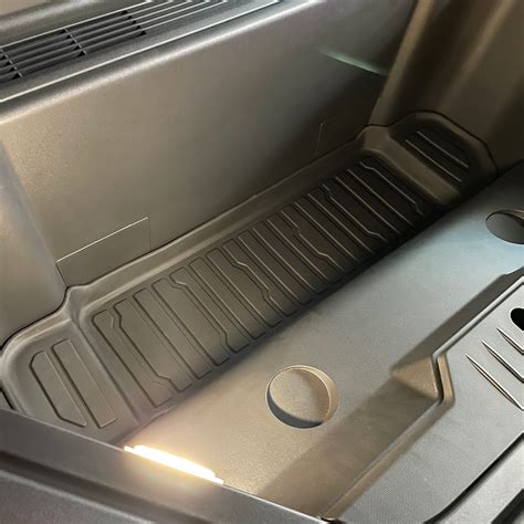 Mach E Frunk Mat Match With Oem Floor Mat From Aosk Ev Vida