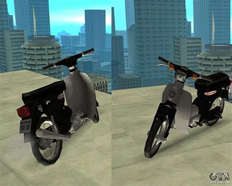 Honda Super Cub Modified V 2 For Gta San Andreas