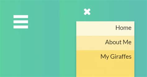 Best Hamburger Menu CSS HTML
