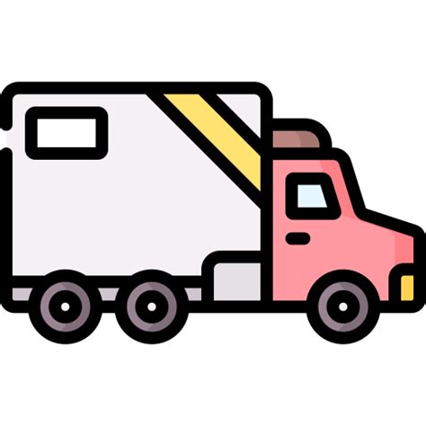 Truck Special Lineal Color Icon