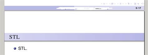 How To Hide The Navigation Bar In LaTex Beamer TeX LaTeX Stack Exchange