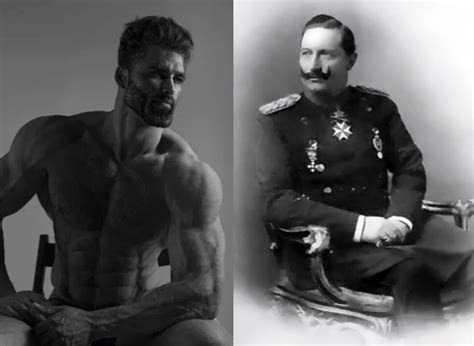 Two Chads Looking At Eachother R Kaiserposting