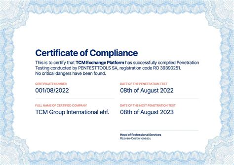Indemnity Of Procedure Tcm Group Global Debt Collection