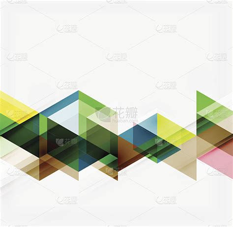 抽象的几何背景。现代重叠的三角形 抽象的几何背景。现代重叠的三角形