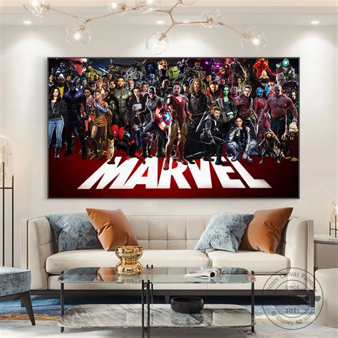 Marvel Poster All Characters