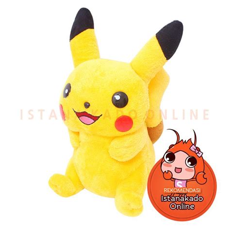 Jual Boneka Pokemon Series Size S Pikachu Kuning Iko00590 Shopee Indonesia