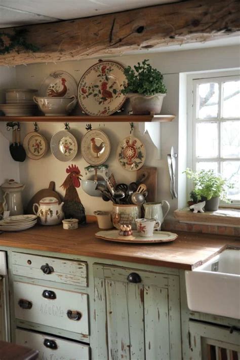 Cluck It Up Rooster Themed Kitchen Ideas For The Home Decor Enthusiast