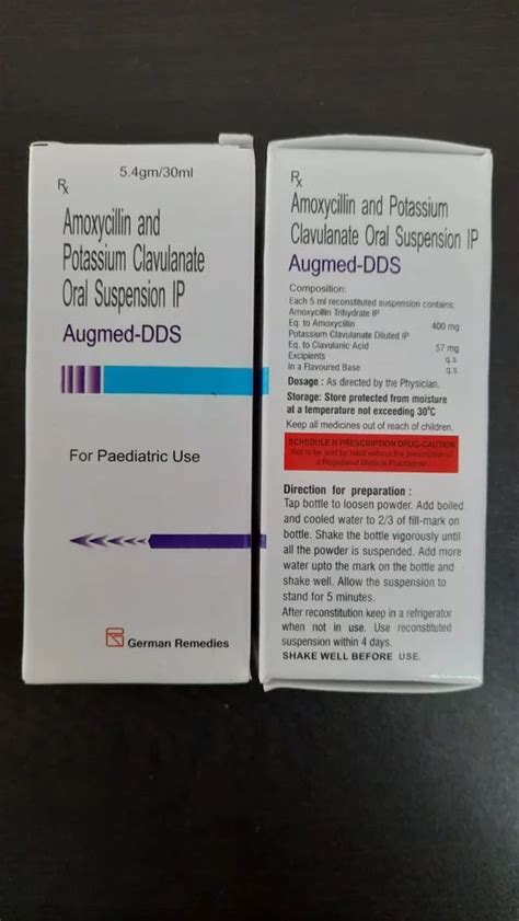 Augmentin Amoxicillin Potassium Clavulanate 375 Mg At ₹ 450 Box In Nagpur
