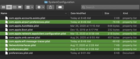 Recreating MacOS Networking Plists UVM Knowledge Base