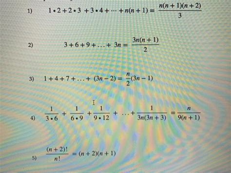 solved use mathematical induction to prove the statements