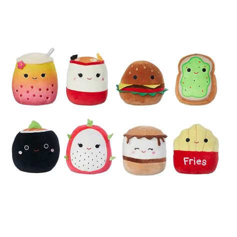 Squishmallows 5 Mini 8 Pack Food 2 Free Shipping