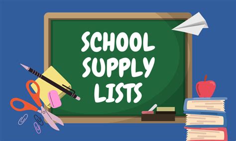 Classroom Supply Lists And Teacher Information Southern Huntingdon