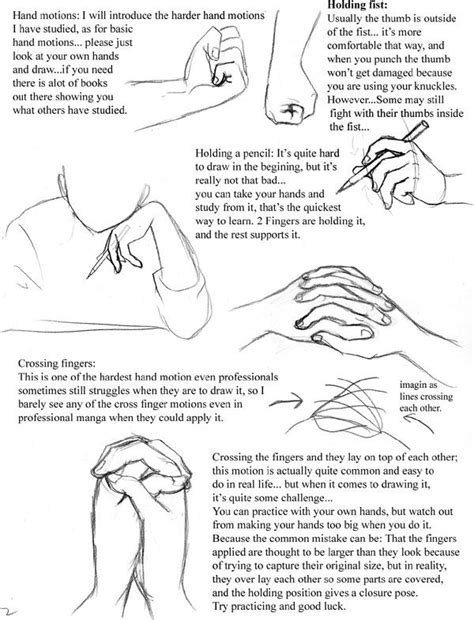 Hands Tutorial Page 2 By Mayshing On Deviantart