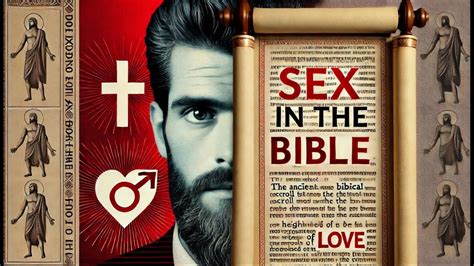 What Does The Bible Really Say About Sex Youtube